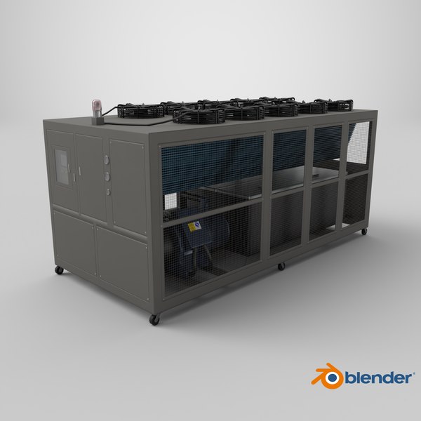 3D Chiller Models | TurboSquid