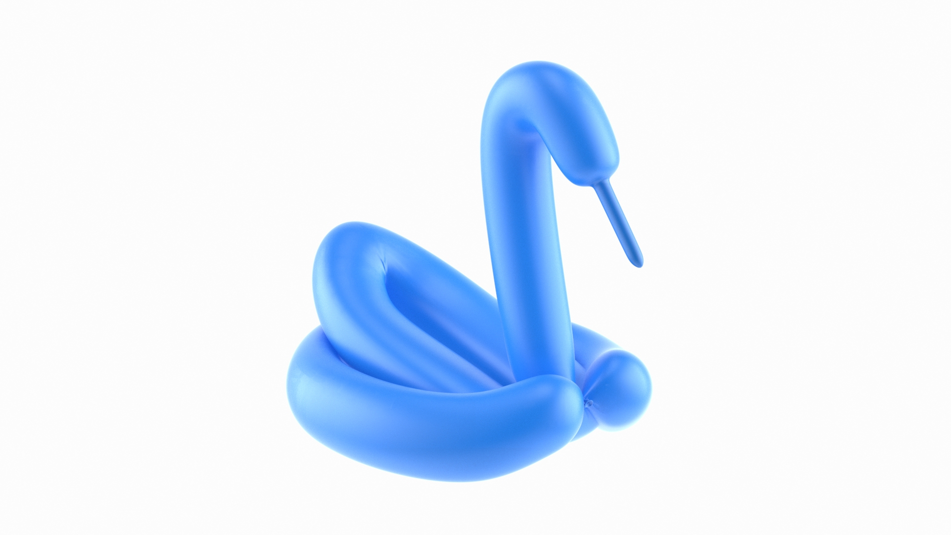 Balloon Animal Swan 3D Model - TurboSquid 2302357