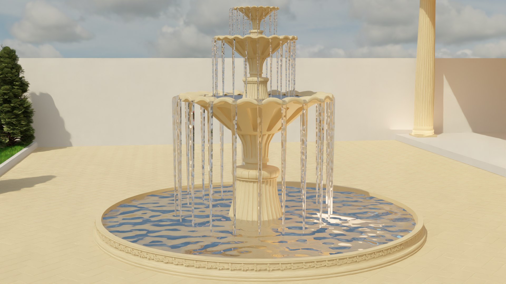 Classic Fountain 3D Model - TurboSquid 1820766