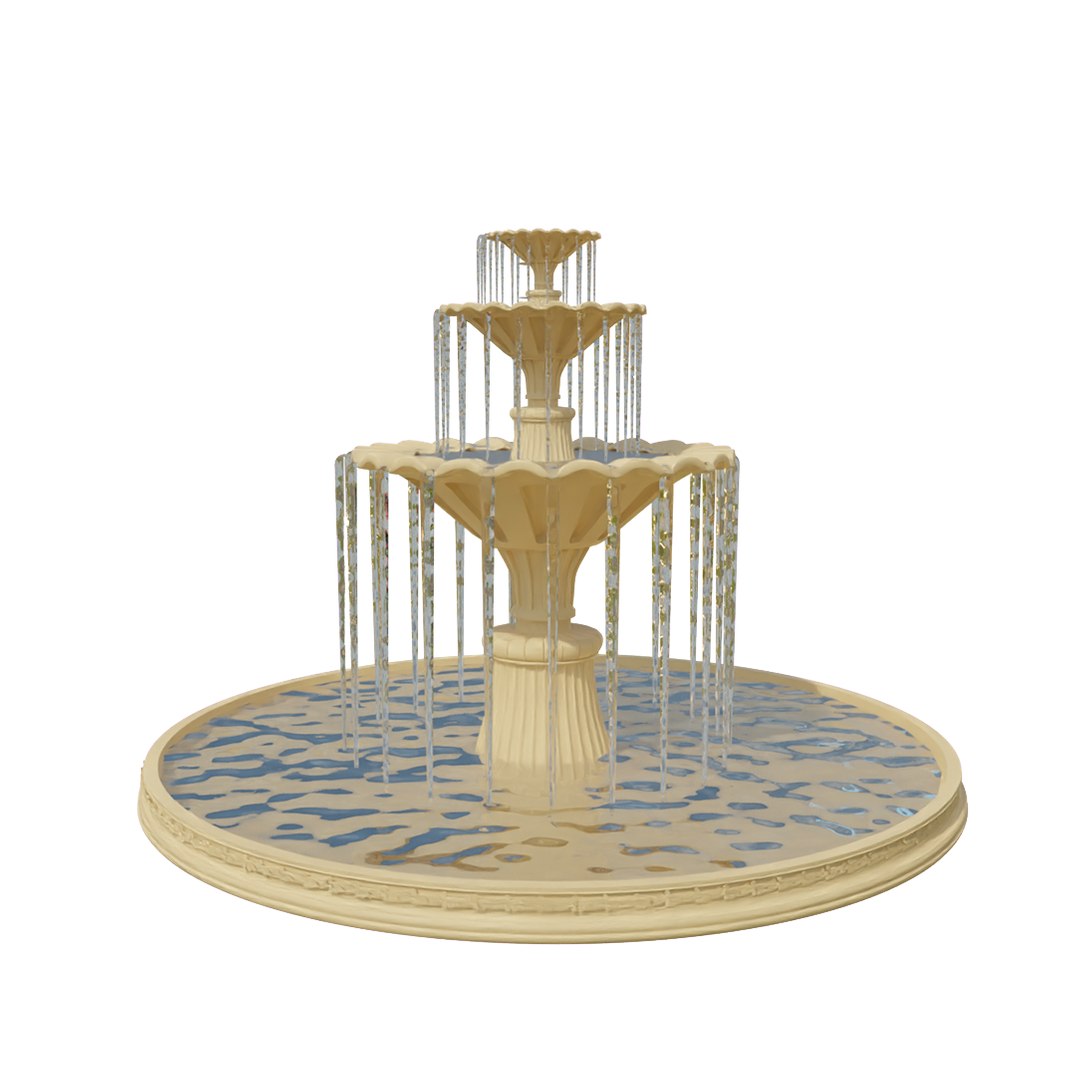 Classic Fountain 3D Model - TurboSquid 1820766