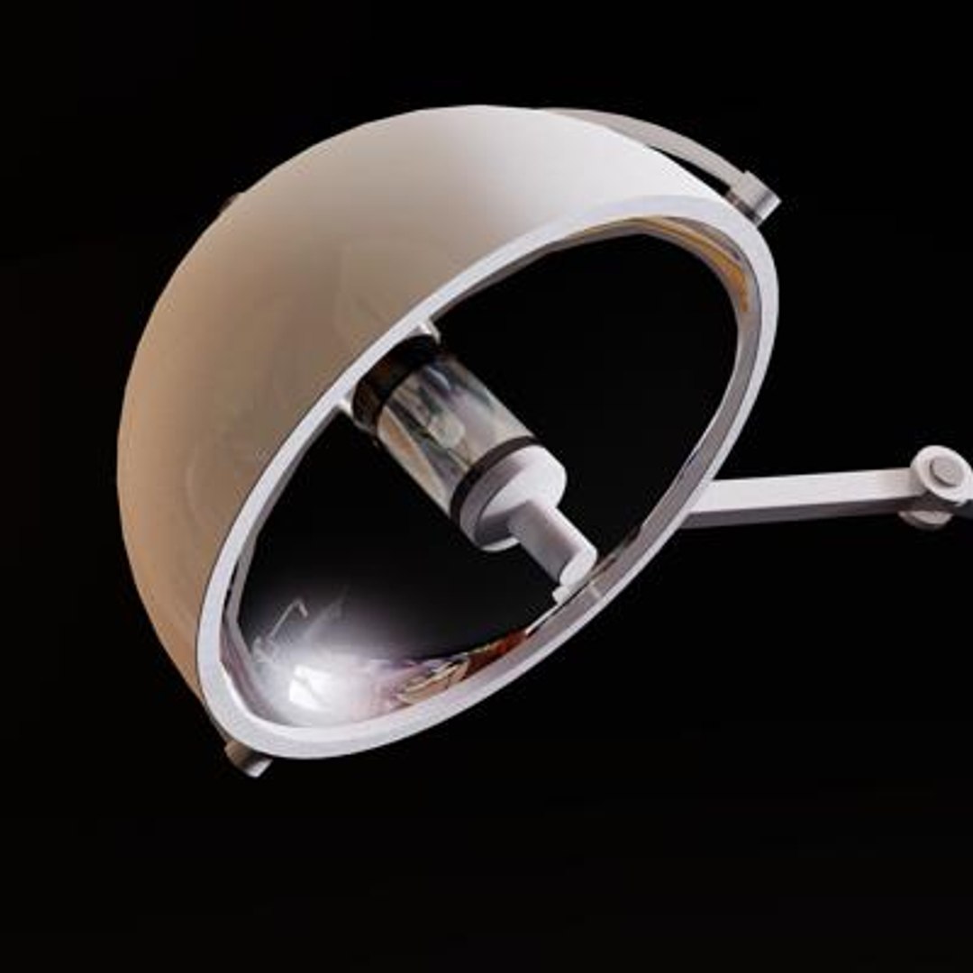 operation room lamp 3d model