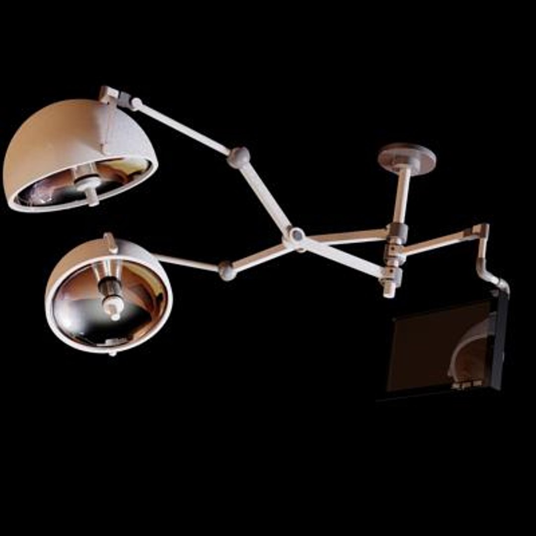 operation room lamp 3d model