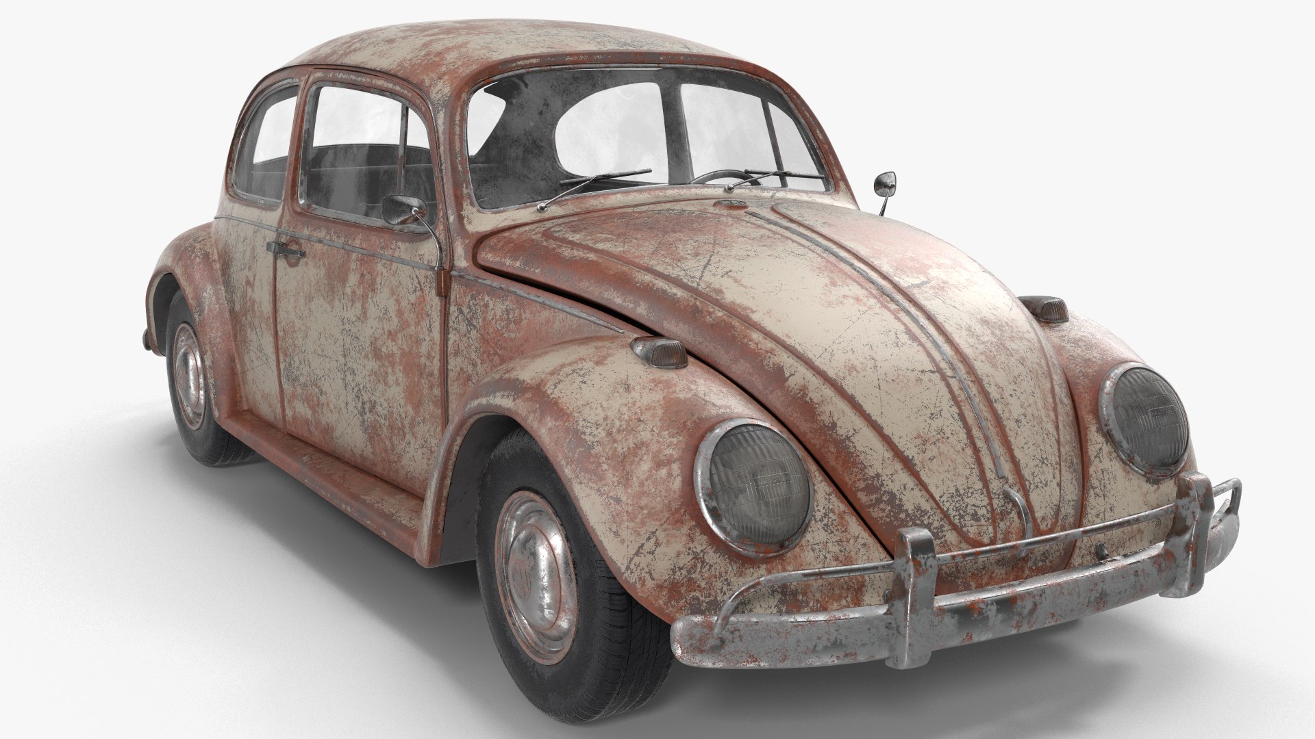 3D Volkswagen Fusca Model - TurboSquid 1507068