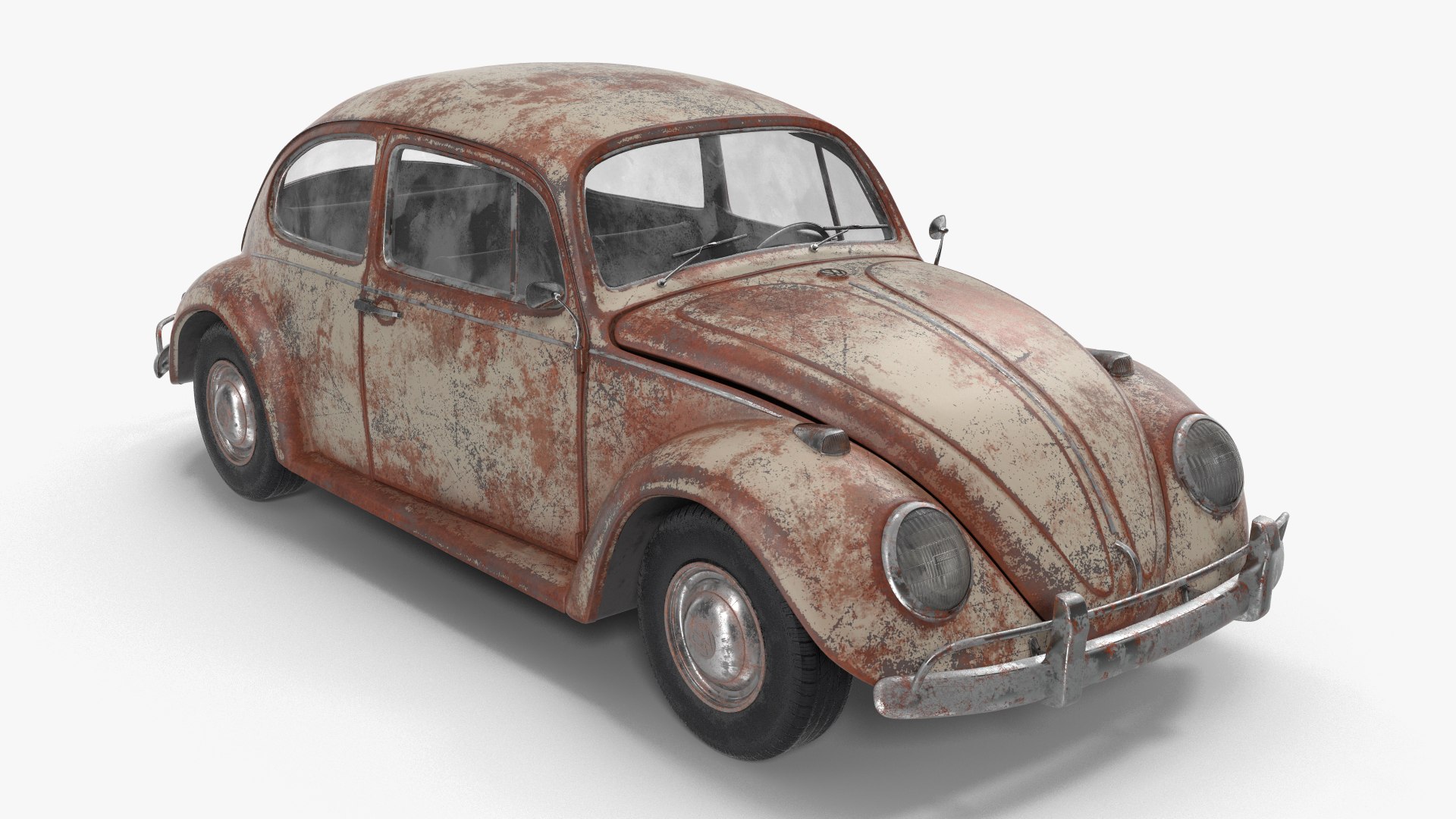 3D Volkswagen Fusca Model - TurboSquid 1507068