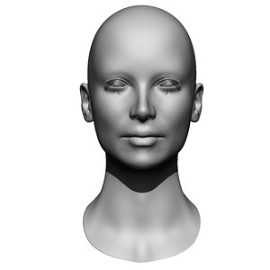Female Head 3D Models for Download | TurboSquid