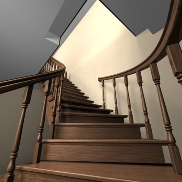 3ds max stairs