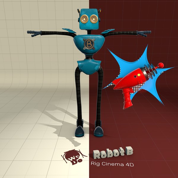 3D модель робот - TurboSquid 2126396