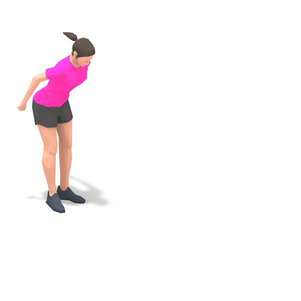 3D animations exercise woman - TurboSquid 1706594