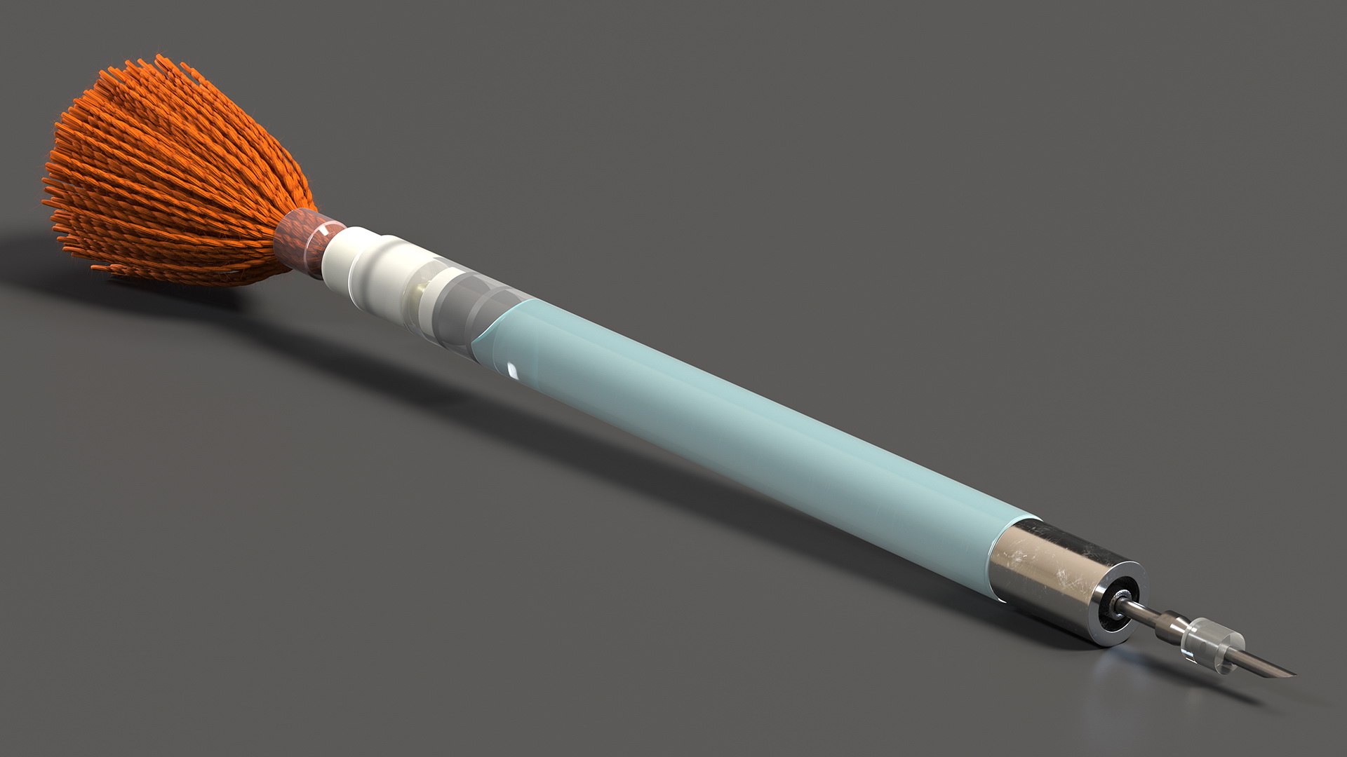 3D Nylon Reusable Dart Syringe Fur Model - TurboSquid 2059395