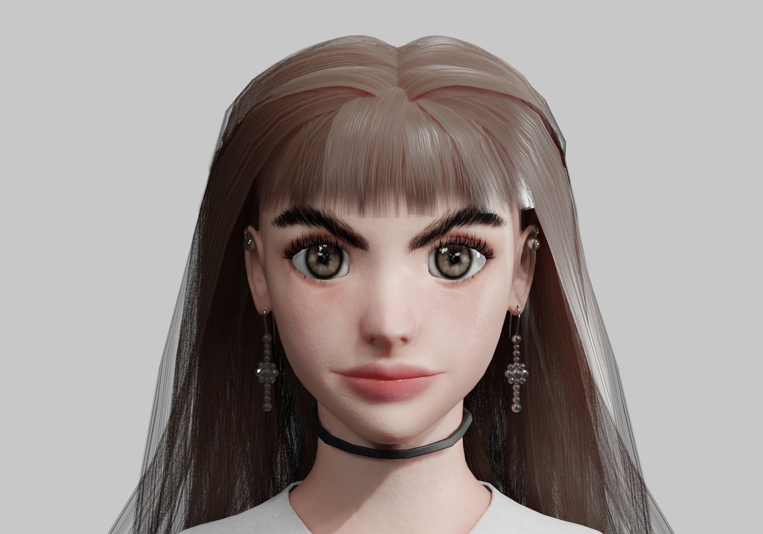 Sweet Cute Woman V35913 3D Model - TurboSquid 2278342