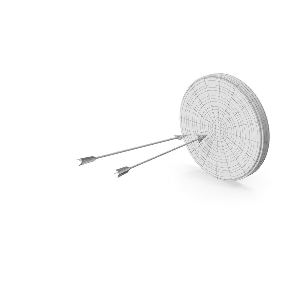 3D Flying Arrows And Target - TurboSquid 2220900