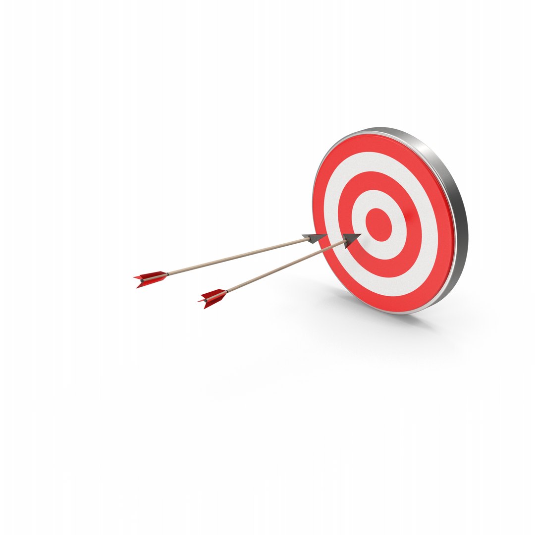 3D Flying Arrows And Target - TurboSquid 2220900