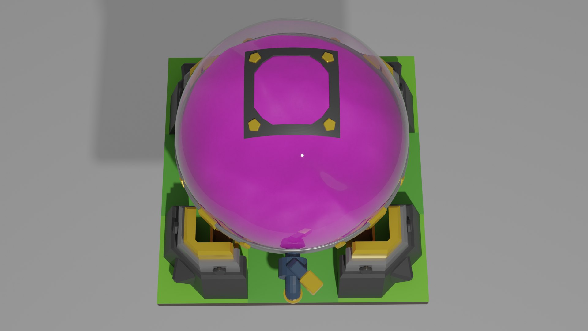 3D Clash Of Clans Elixir Storage - TurboSquid 1725560