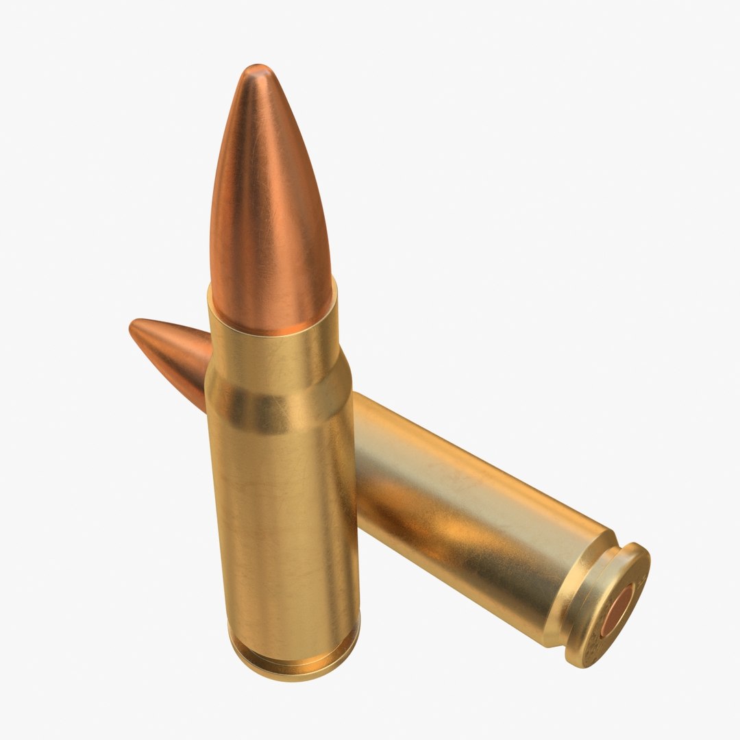 Cartridge 7 62x39 3D Model - TurboSquid 1255613