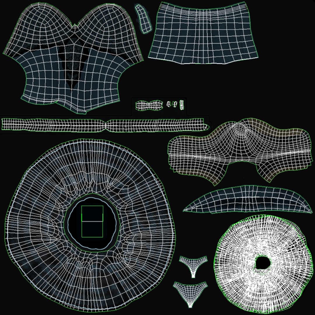 Ballerina black swan rig model - TurboSquid 1304691