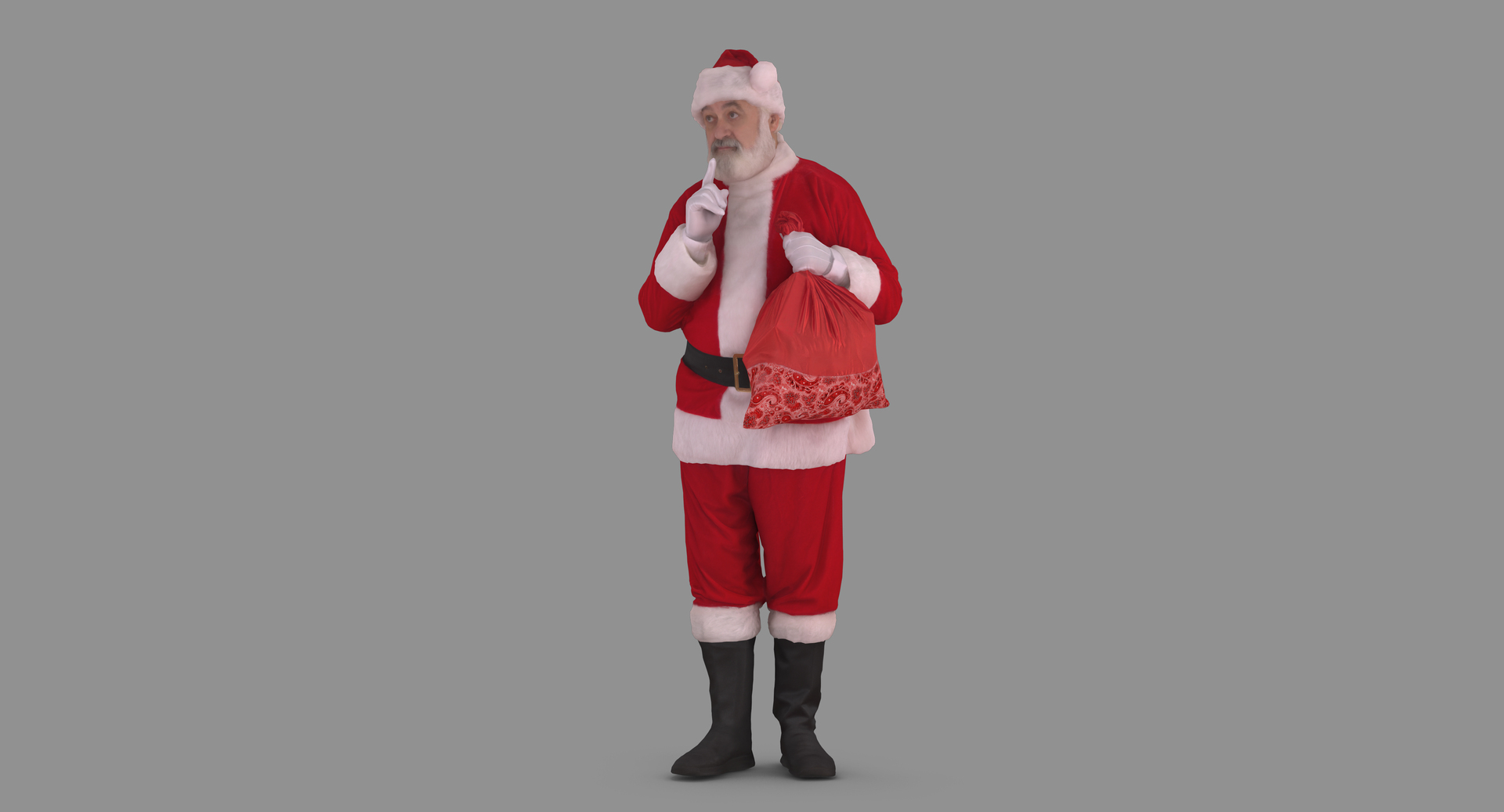 3D Character Santa - TurboSquid 1342724