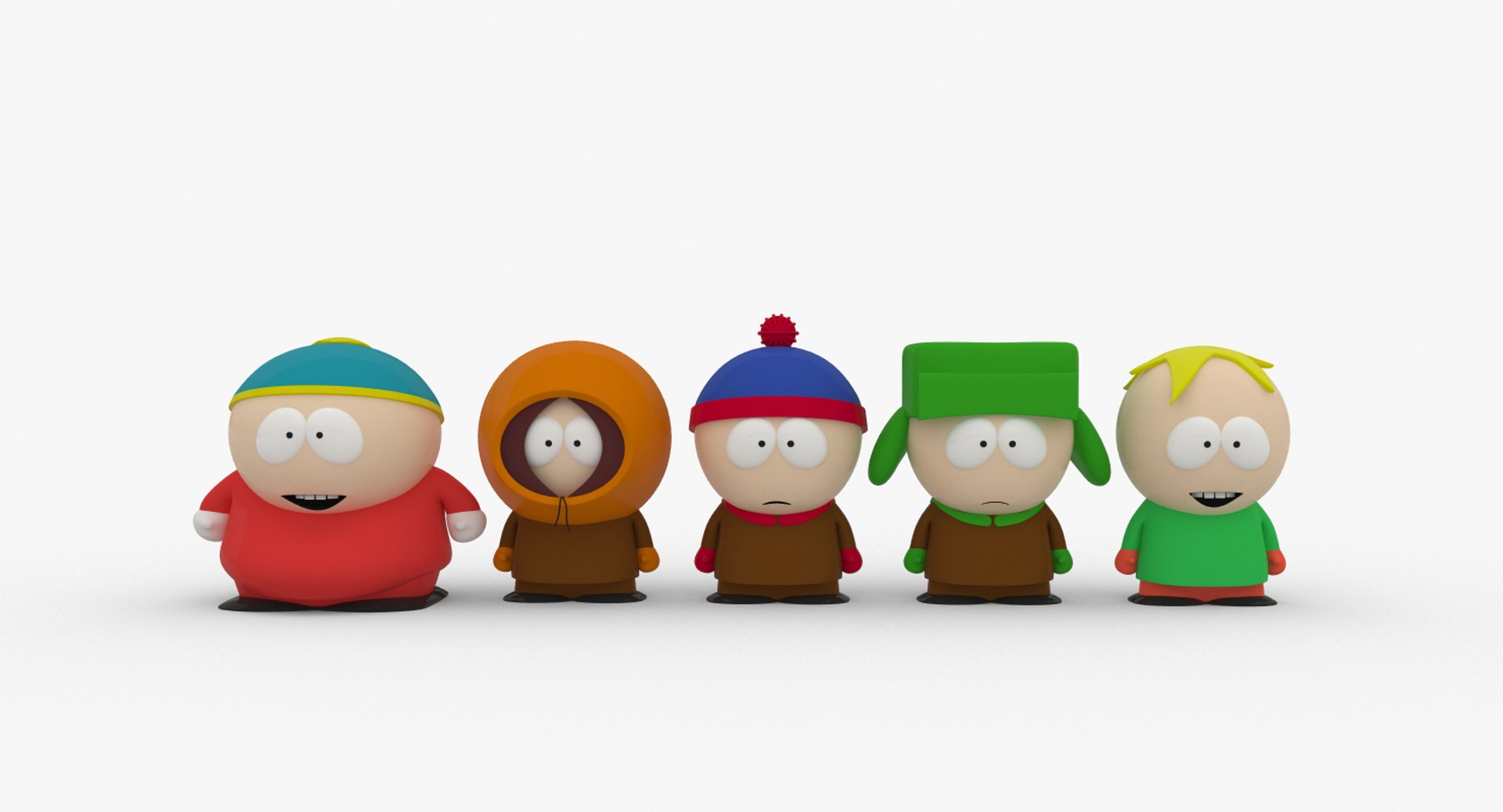 3d South Park Model