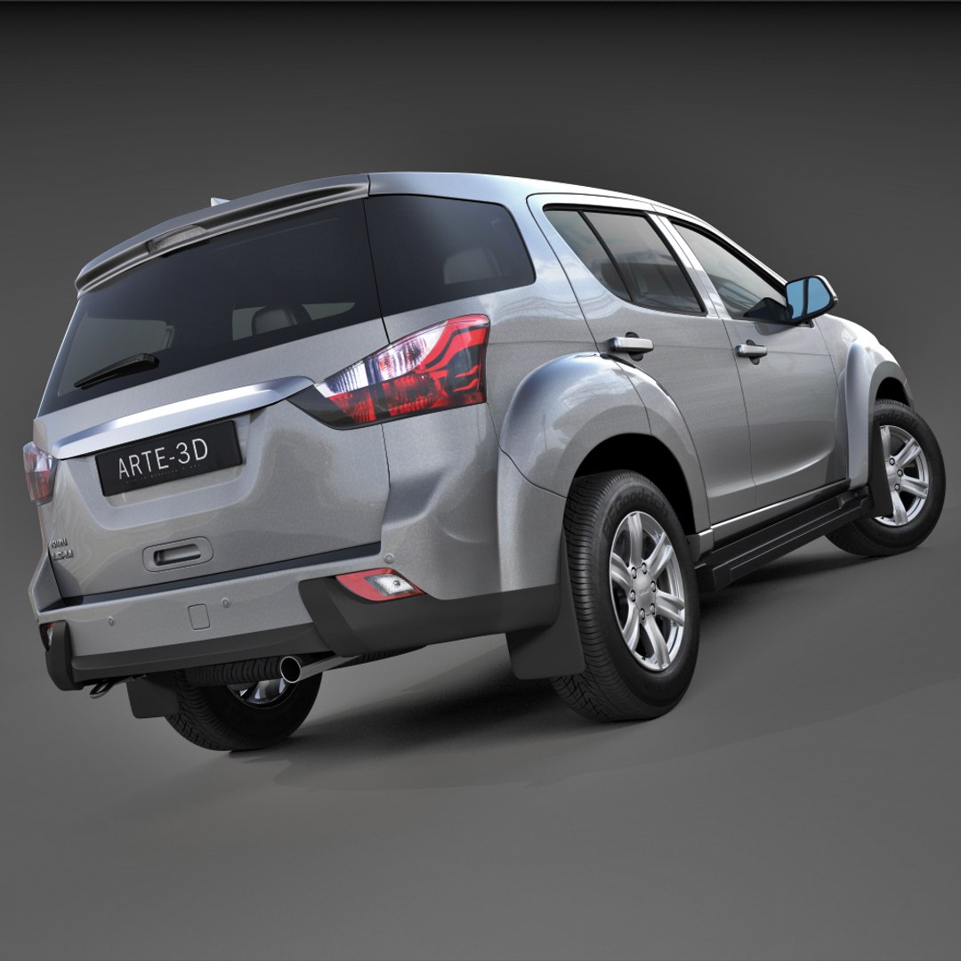 Isuzu Mu-x 2014 3d 3ds