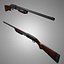 3d Ithaca M37 Shotgun Model