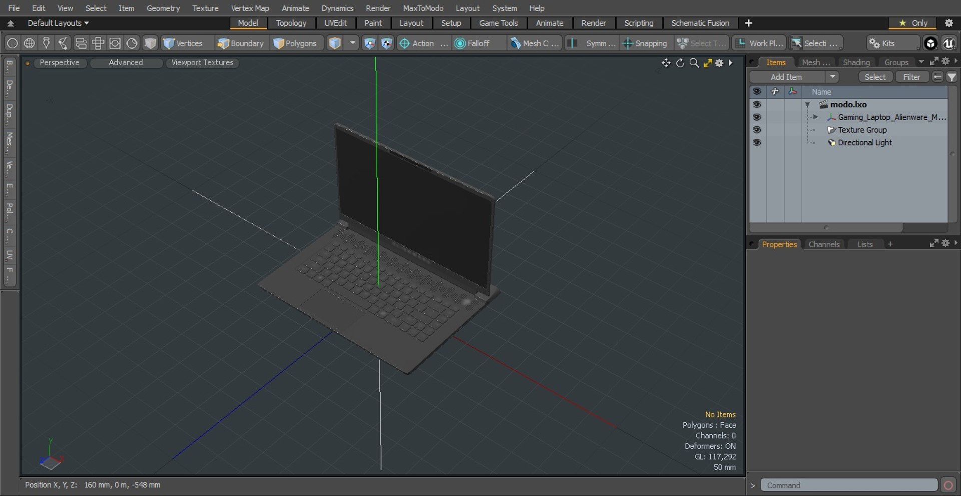 Gaming Laptop Alienware M15 R7 3D Model - TurboSquid 2079689