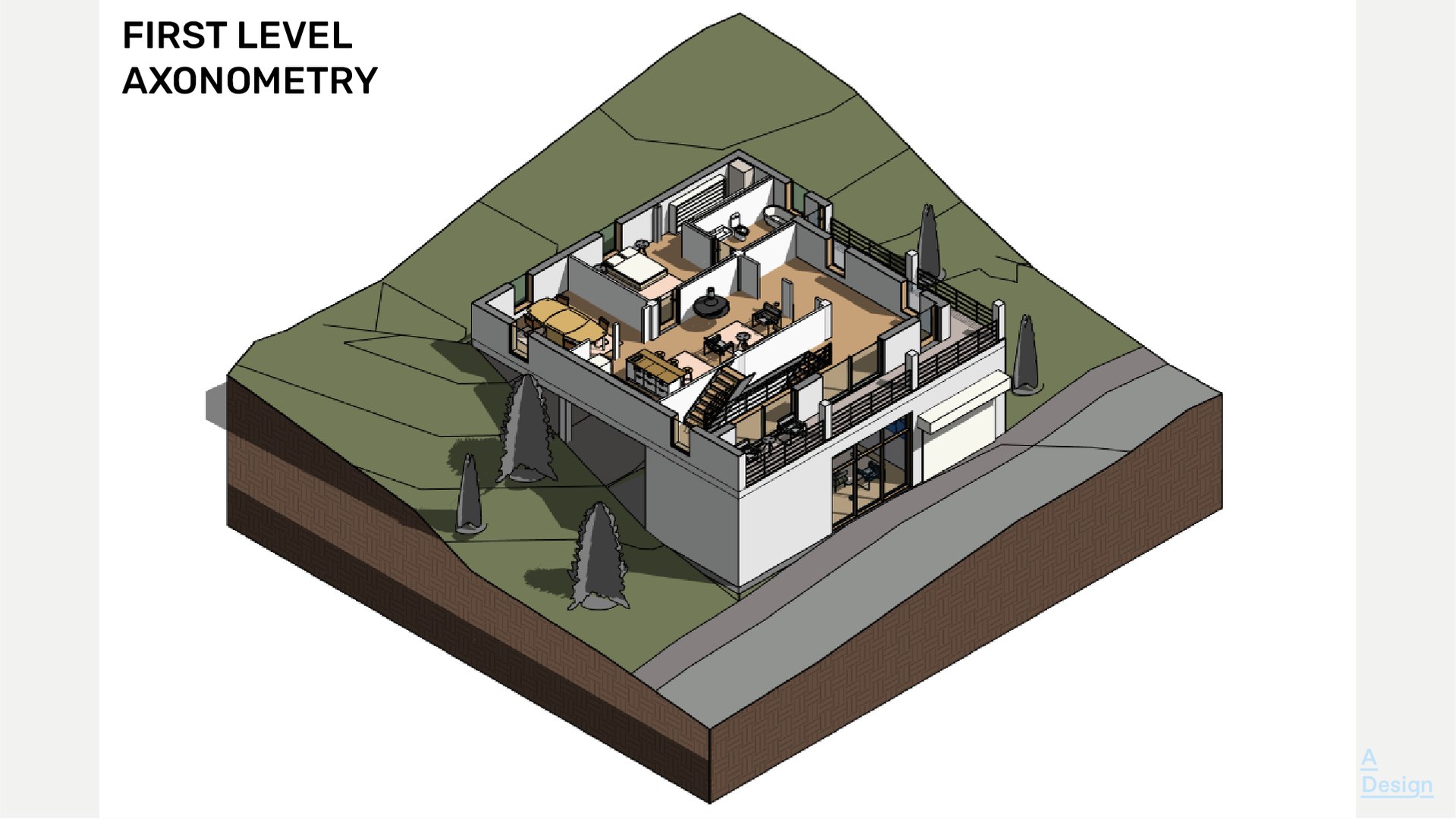 3D Small House - Revit Model - TurboSquid 2017783