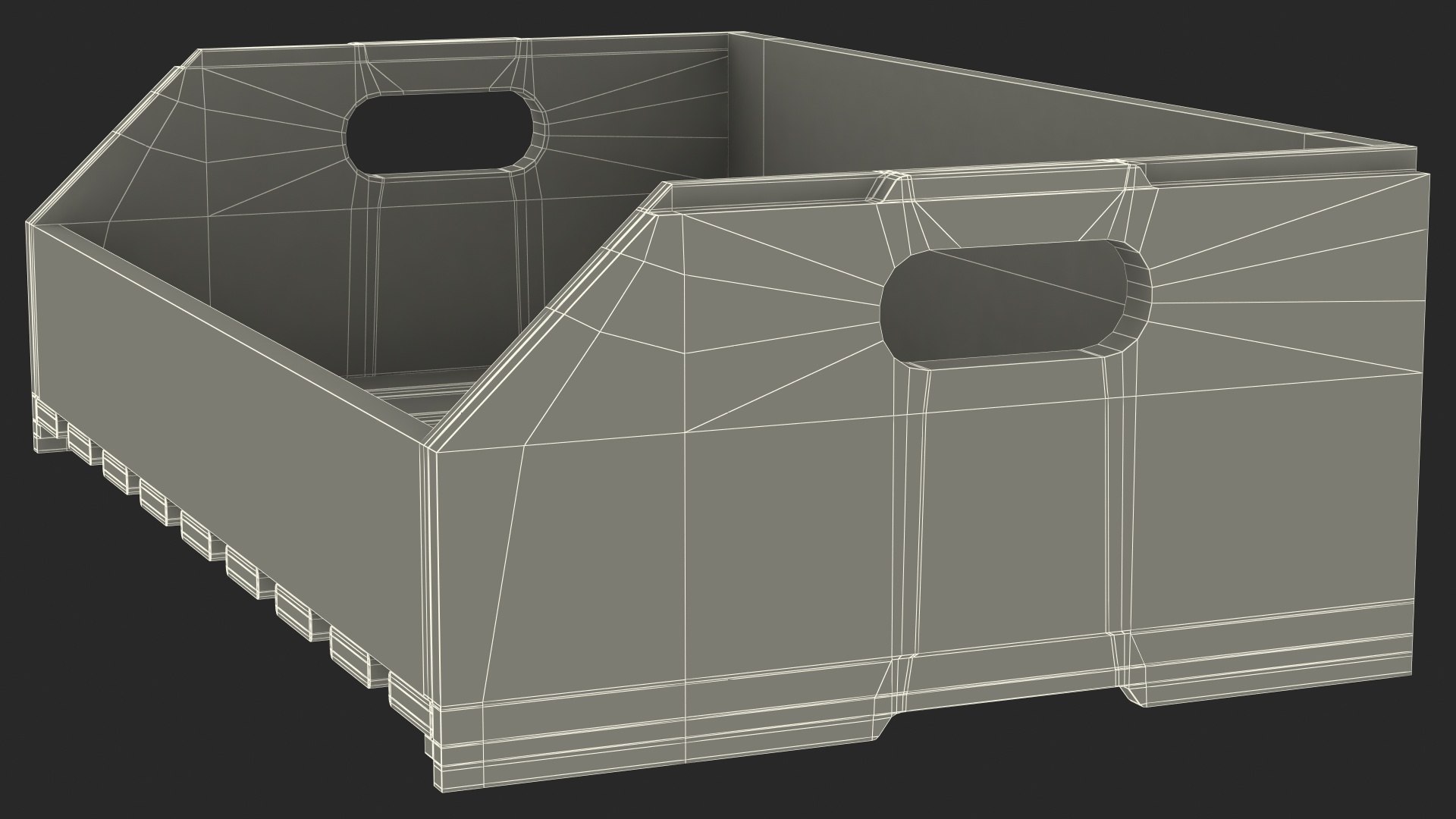 3D Wooden Vegetable Racks Collection 2 - TurboSquid 1958368