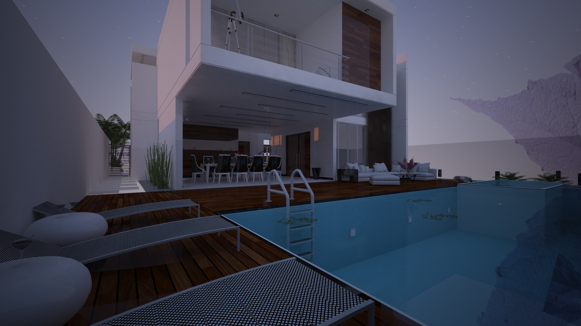 Pool house 3D - TurboSquid 1266553