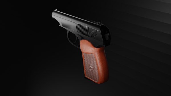 PM Pistol model - TurboSquid 1925643