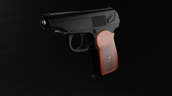 PM Pistol model - TurboSquid 1925643