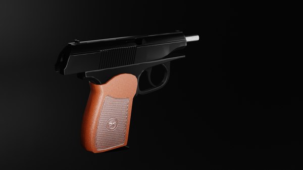 PM Pistol model - TurboSquid 1925643