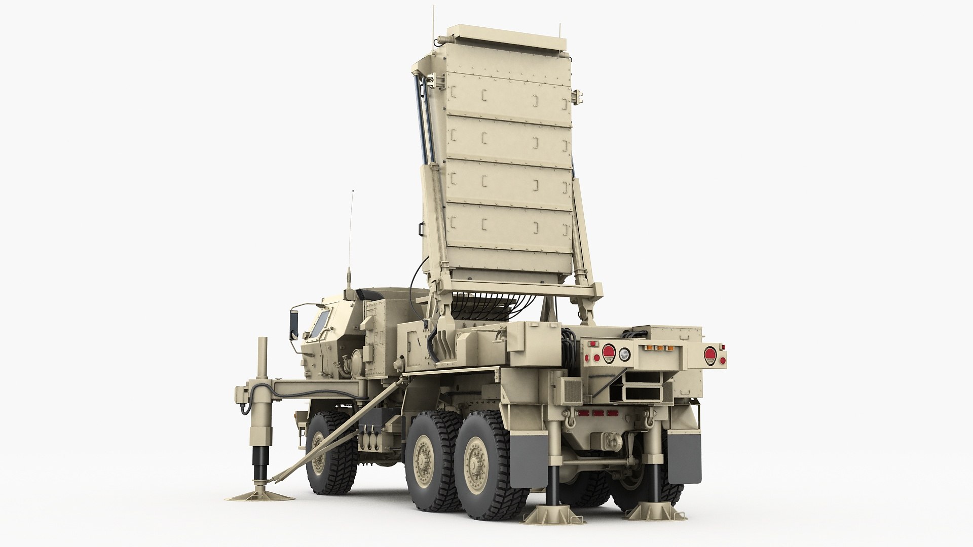Tpq-53 radar lockheed martin 3D - TurboSquid 1538820