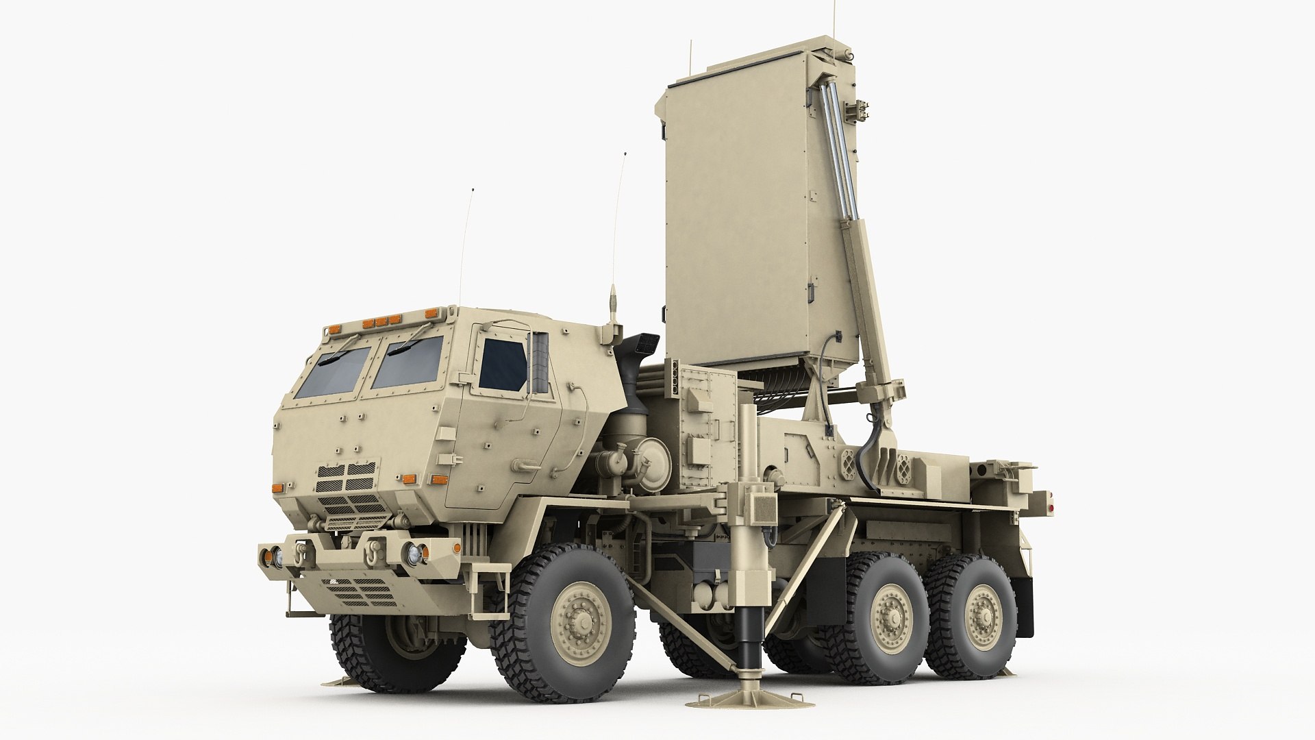 Tpq-53 radar lockheed martin 3D - TurboSquid 1538820