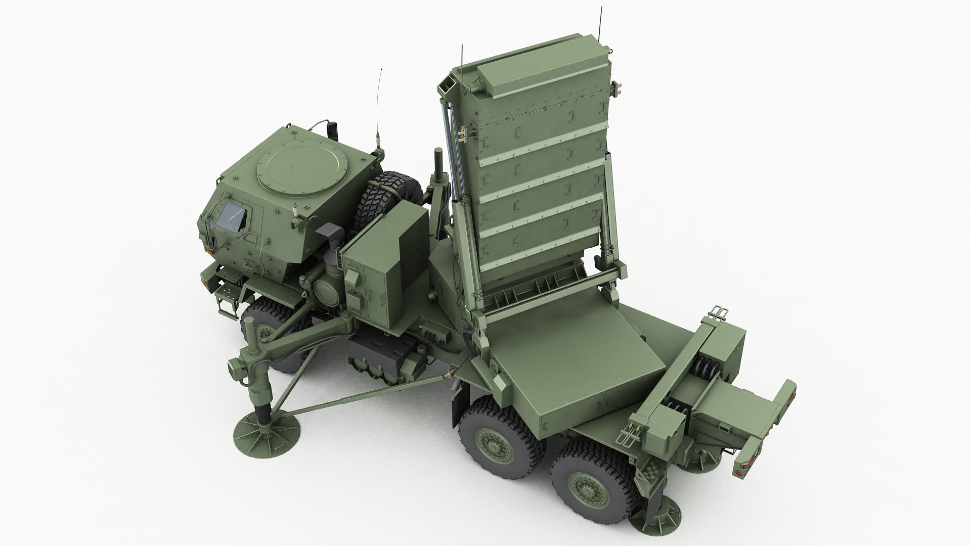 Tpq-53 radar lockheed martin 3D - TurboSquid 1538820