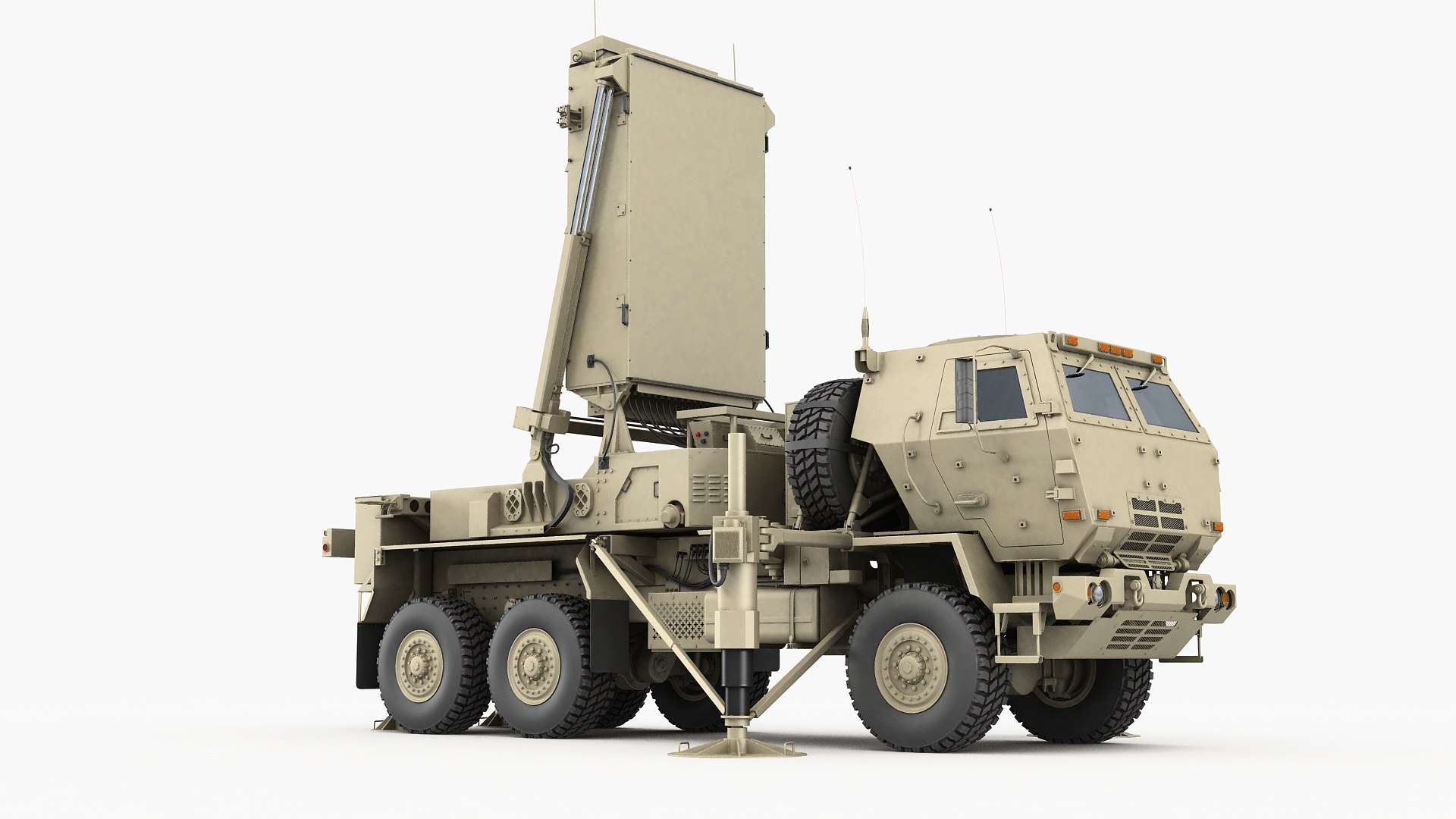 Tpq-53 radar lockheed martin 3D - TurboSquid 1538820