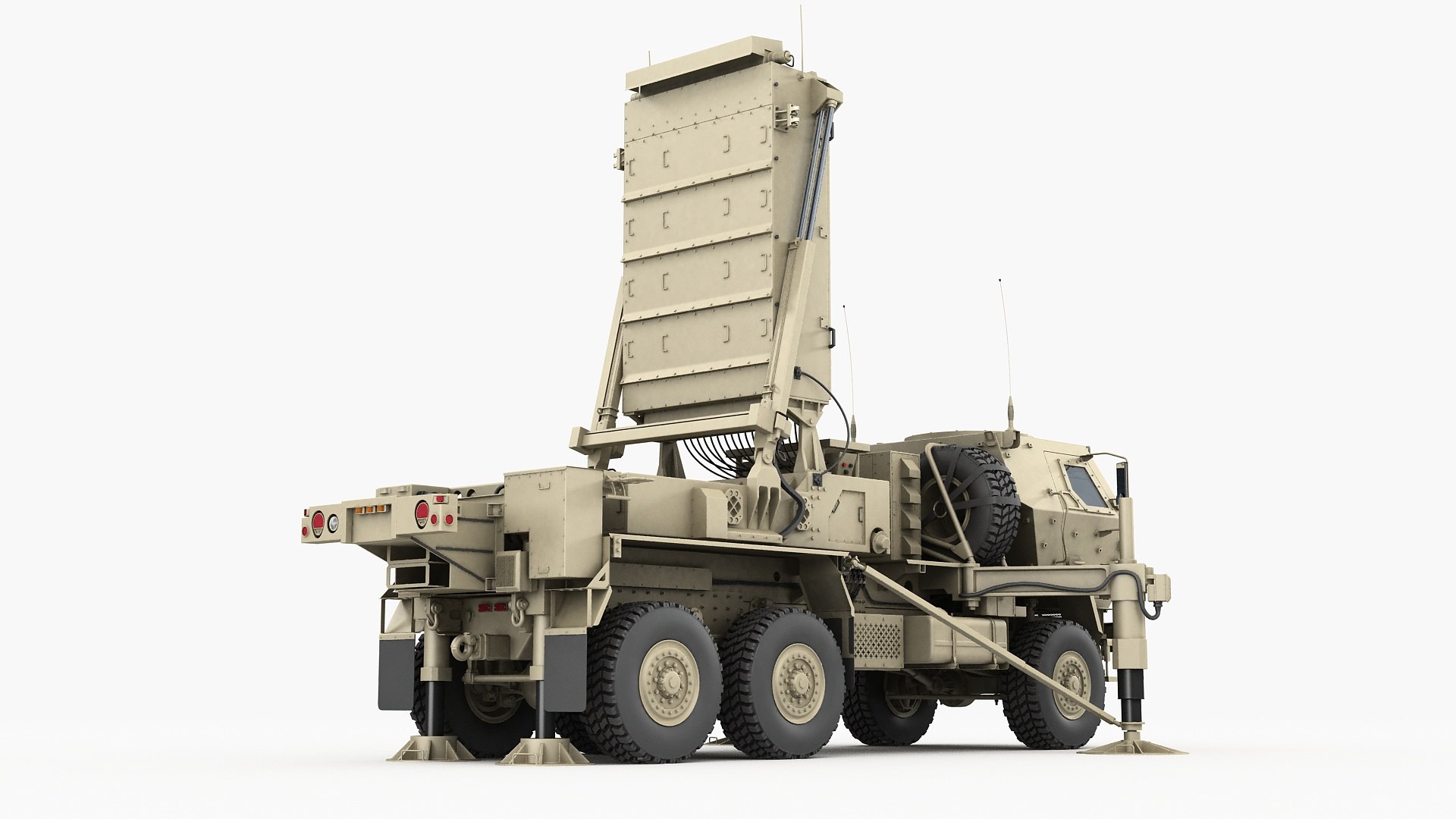 Tpq-53 radar lockheed martin 3D - TurboSquid 1538820