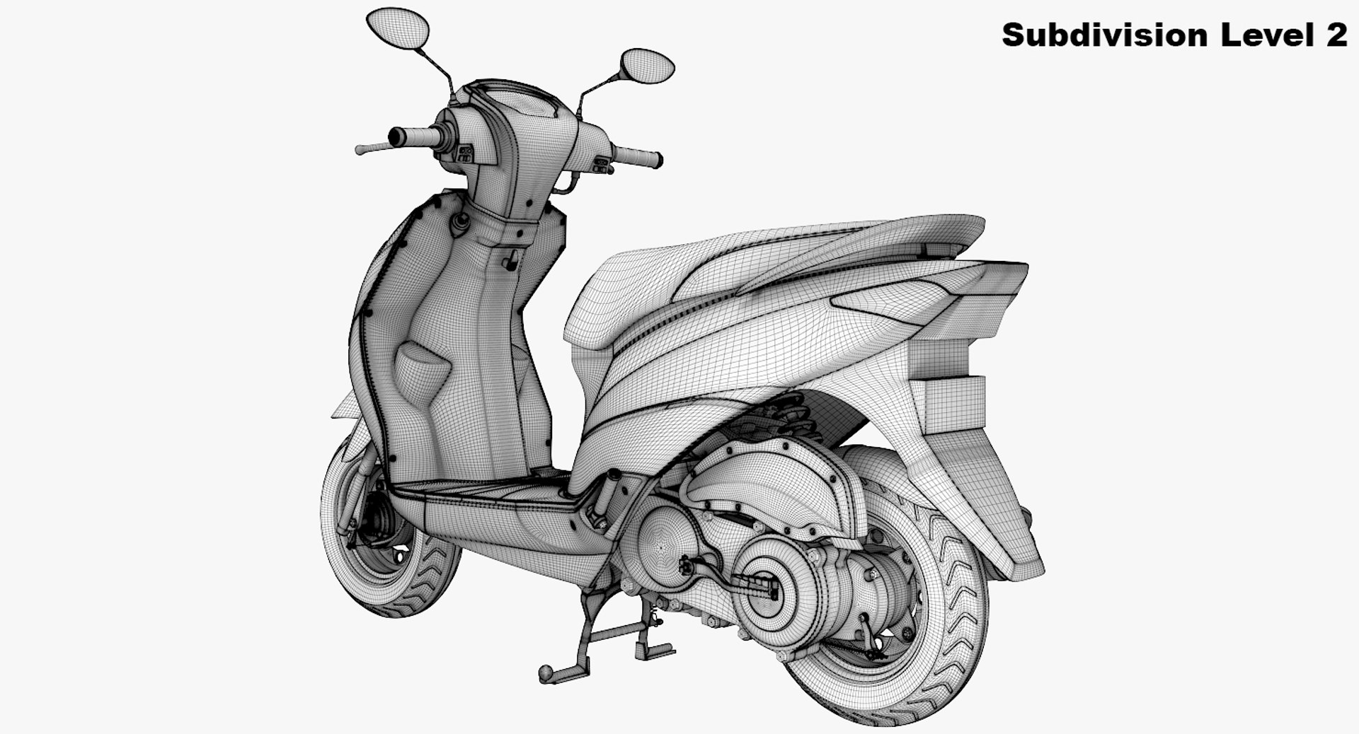 Scooter 05 model - TurboSquid 1272159