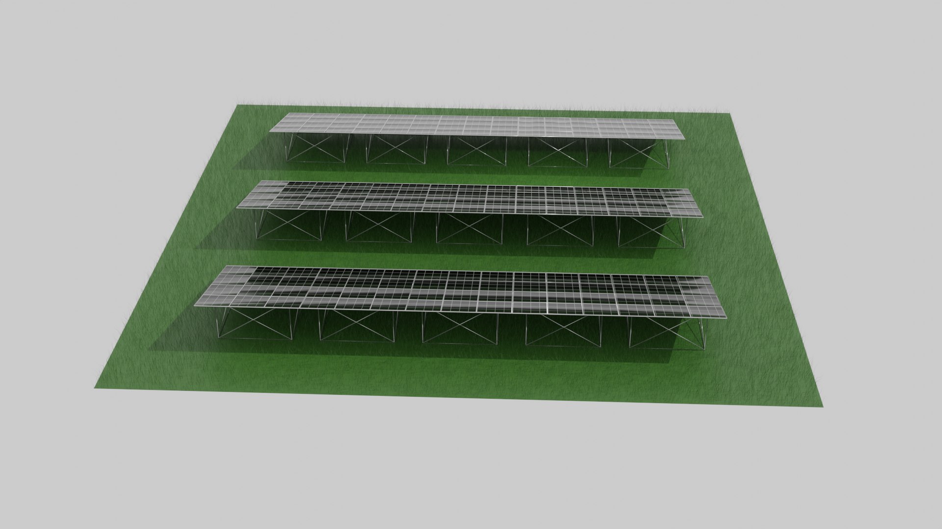3D Solar Farm - TurboSquid 2122311