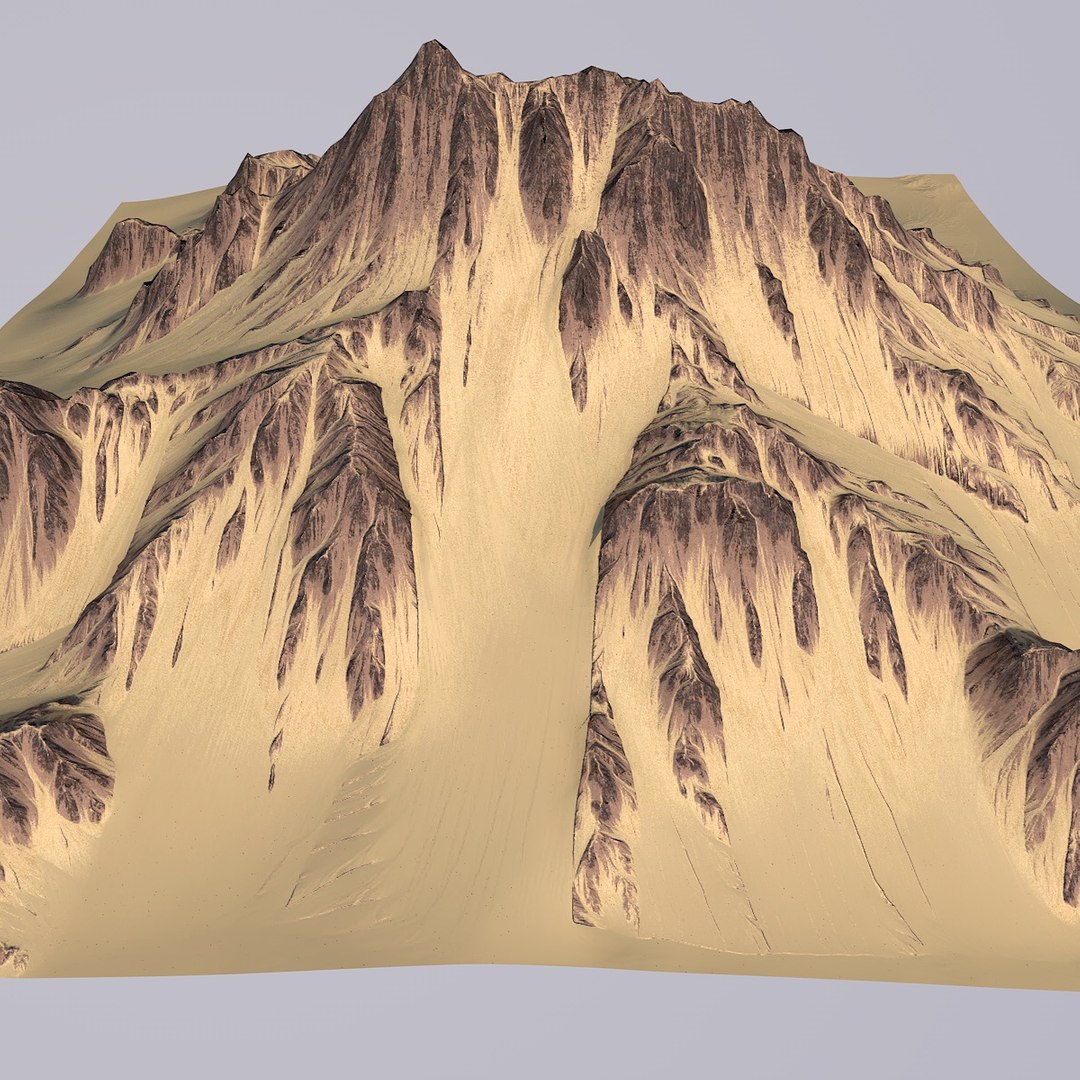 Mountain Terrain 3D Model | 1148901 | TurboSquid