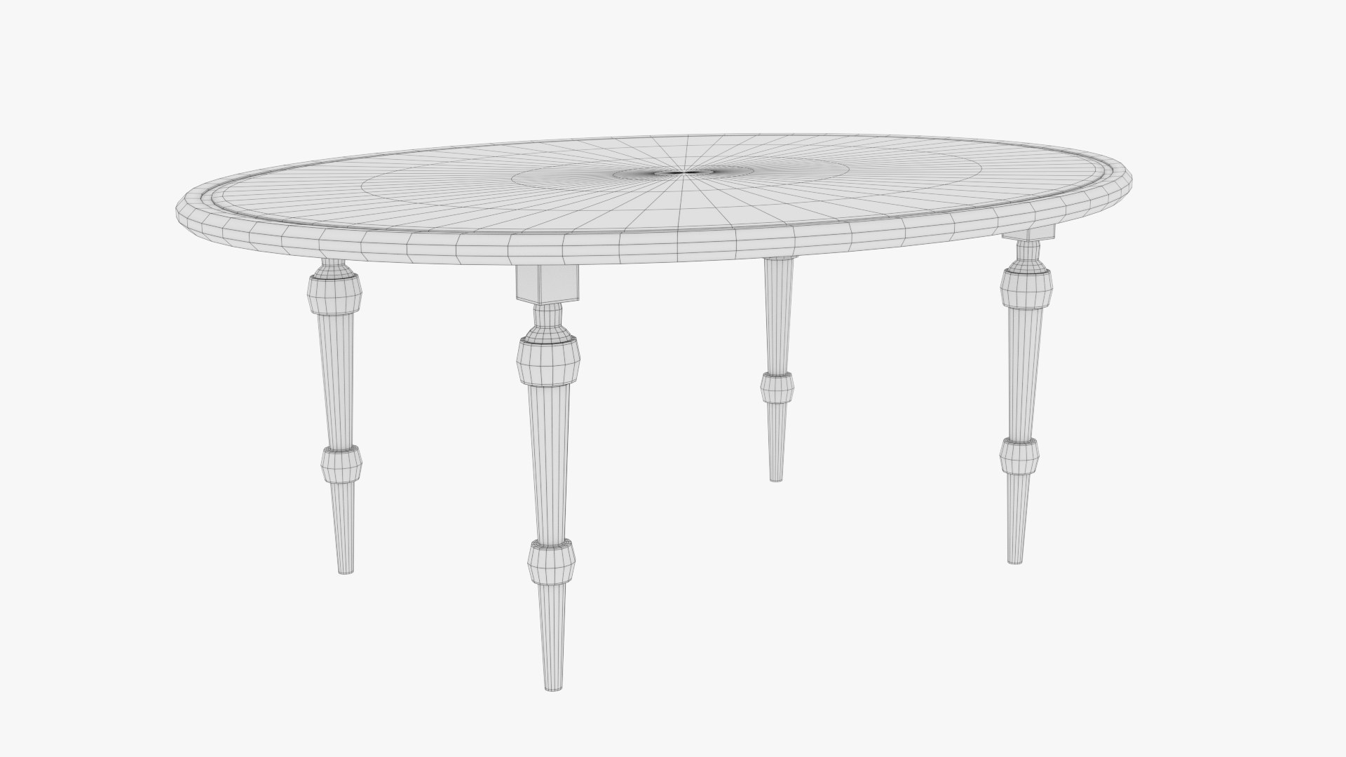 3D Dinner Table model - TurboSquid 1808474