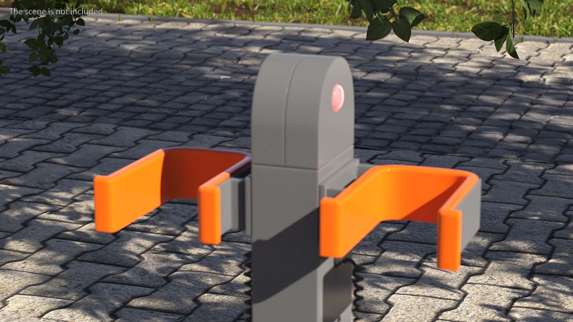 Electric Scooter Charging Docking Rack 3D Model - TurboSquid 1870737