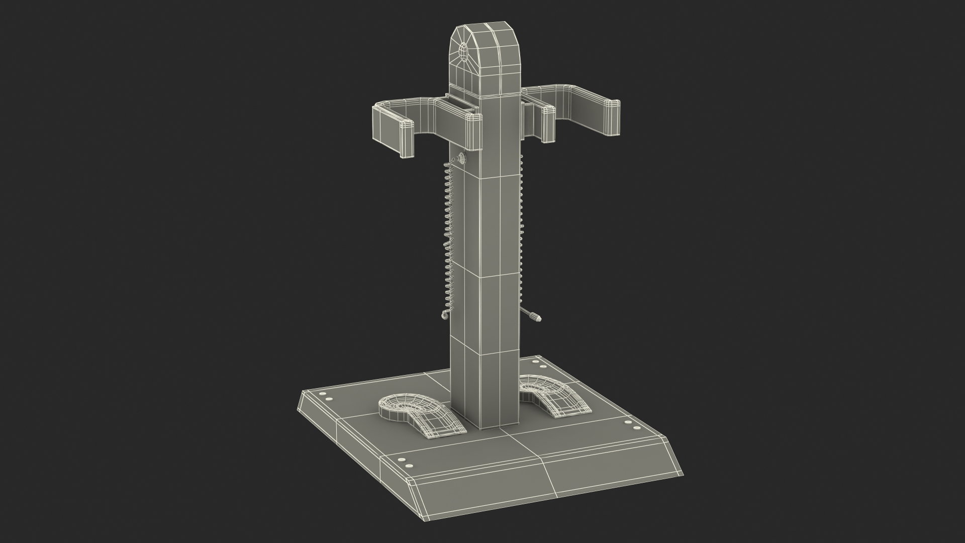 Electric Scooter Charging Docking Rack 3D Model - TurboSquid 1870737