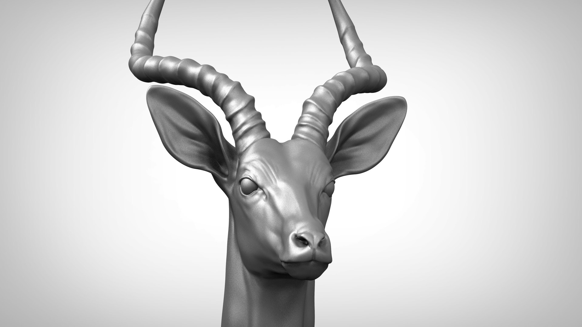 Impala Antelope Aepyceros Melampus 3D Model - TurboSquid 1434413