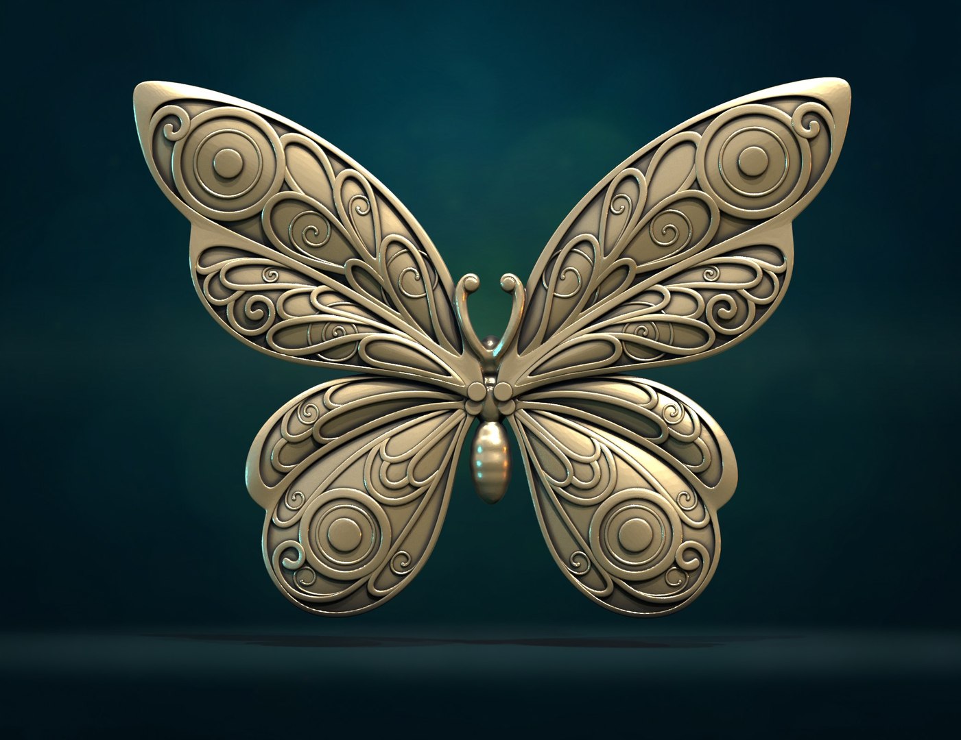 Butterfly Both Sided 3D - TurboSquid 2356296