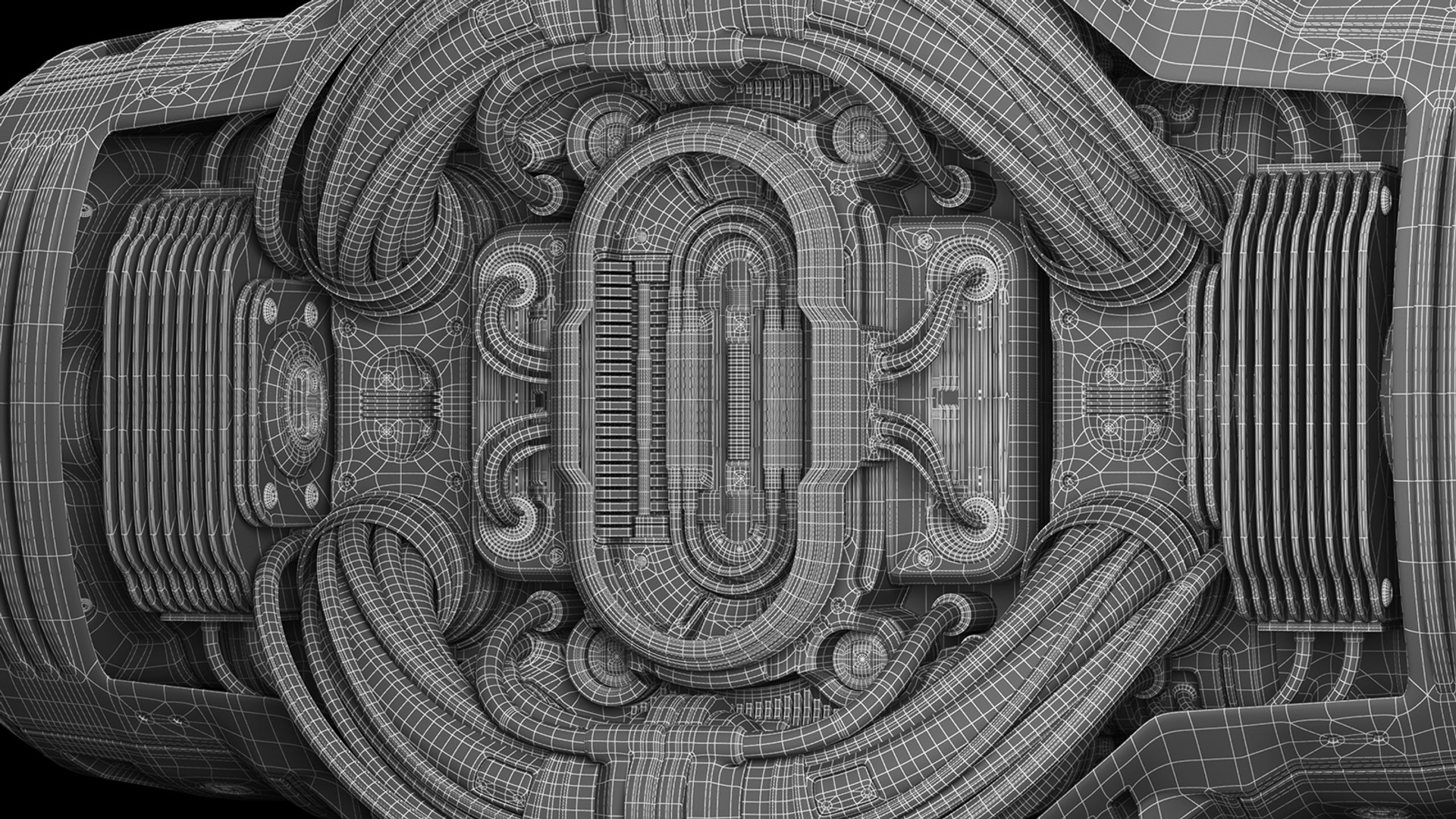 Sci Fi Core C1 3D Model - TurboSquid 1543813