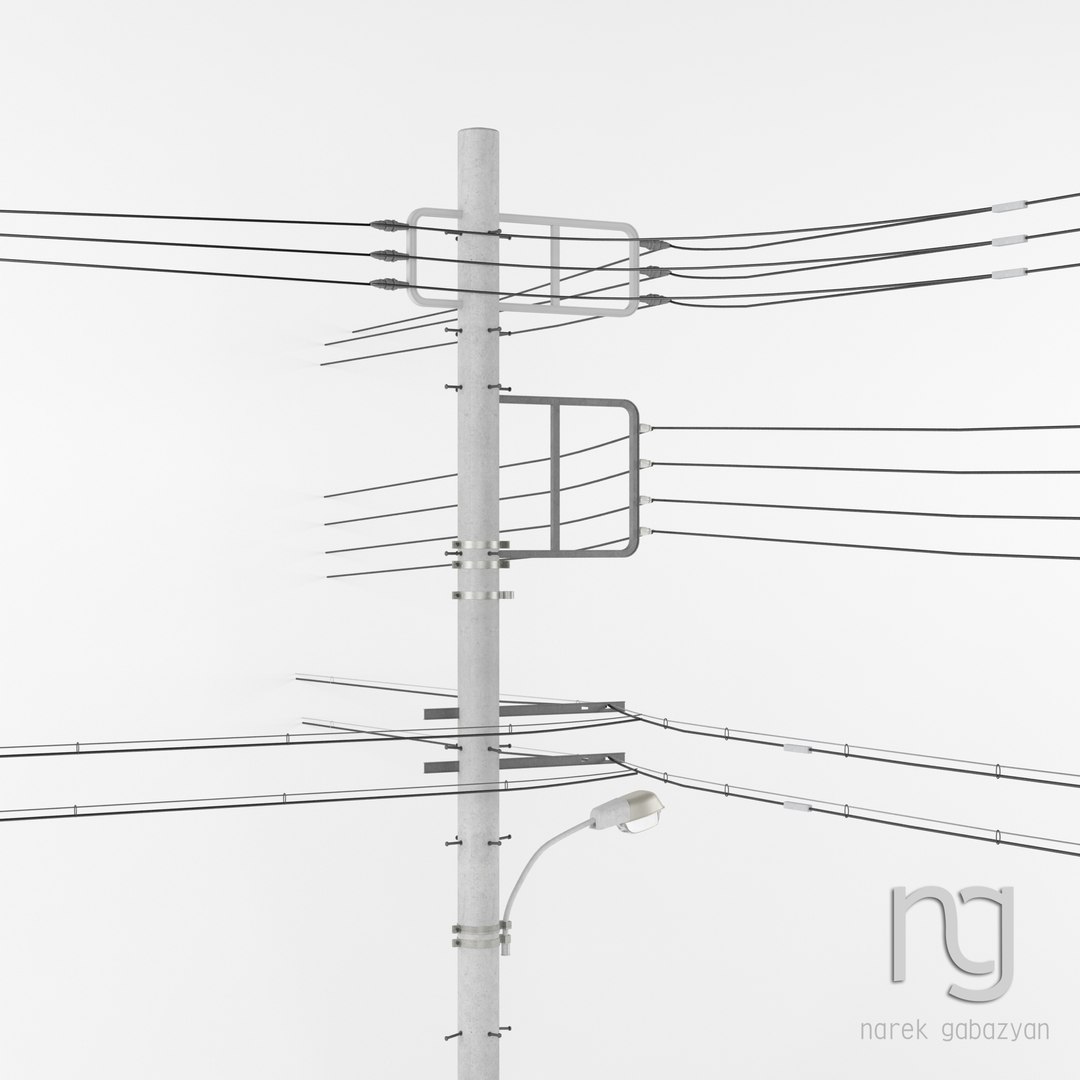 3d Power Line Model