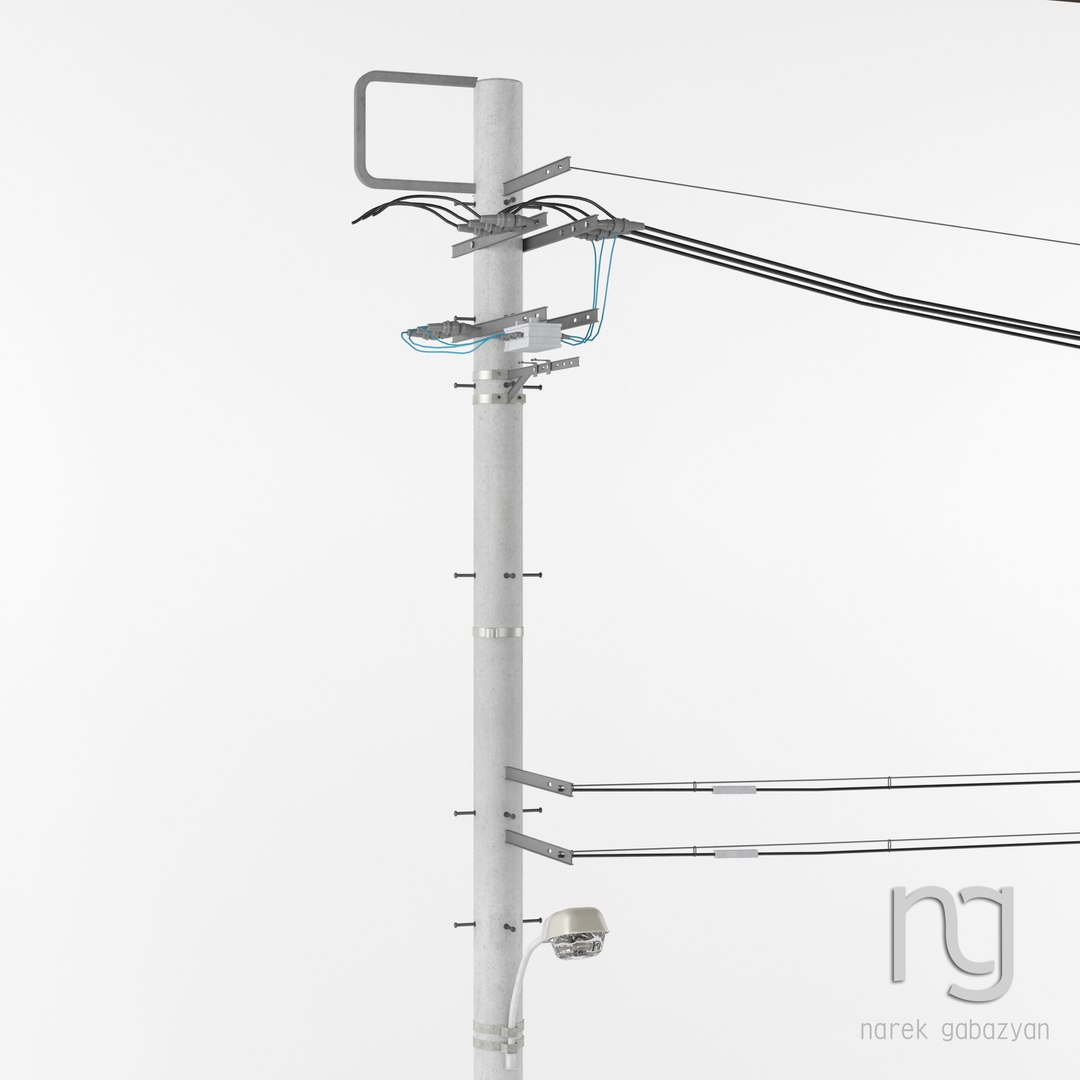 3d Power Line Model