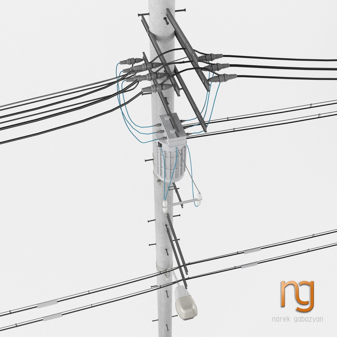 3d Power Line Model