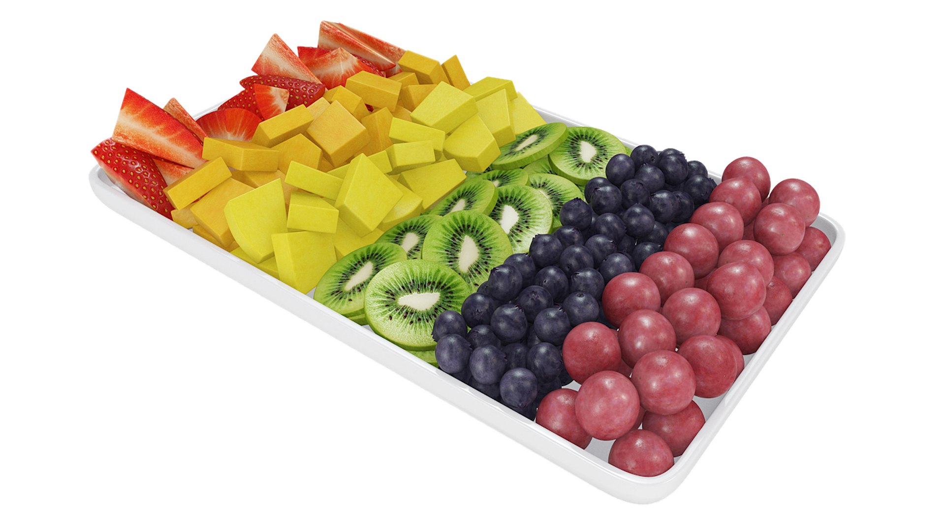Fruit Platter 3D - TurboSquid 2199565