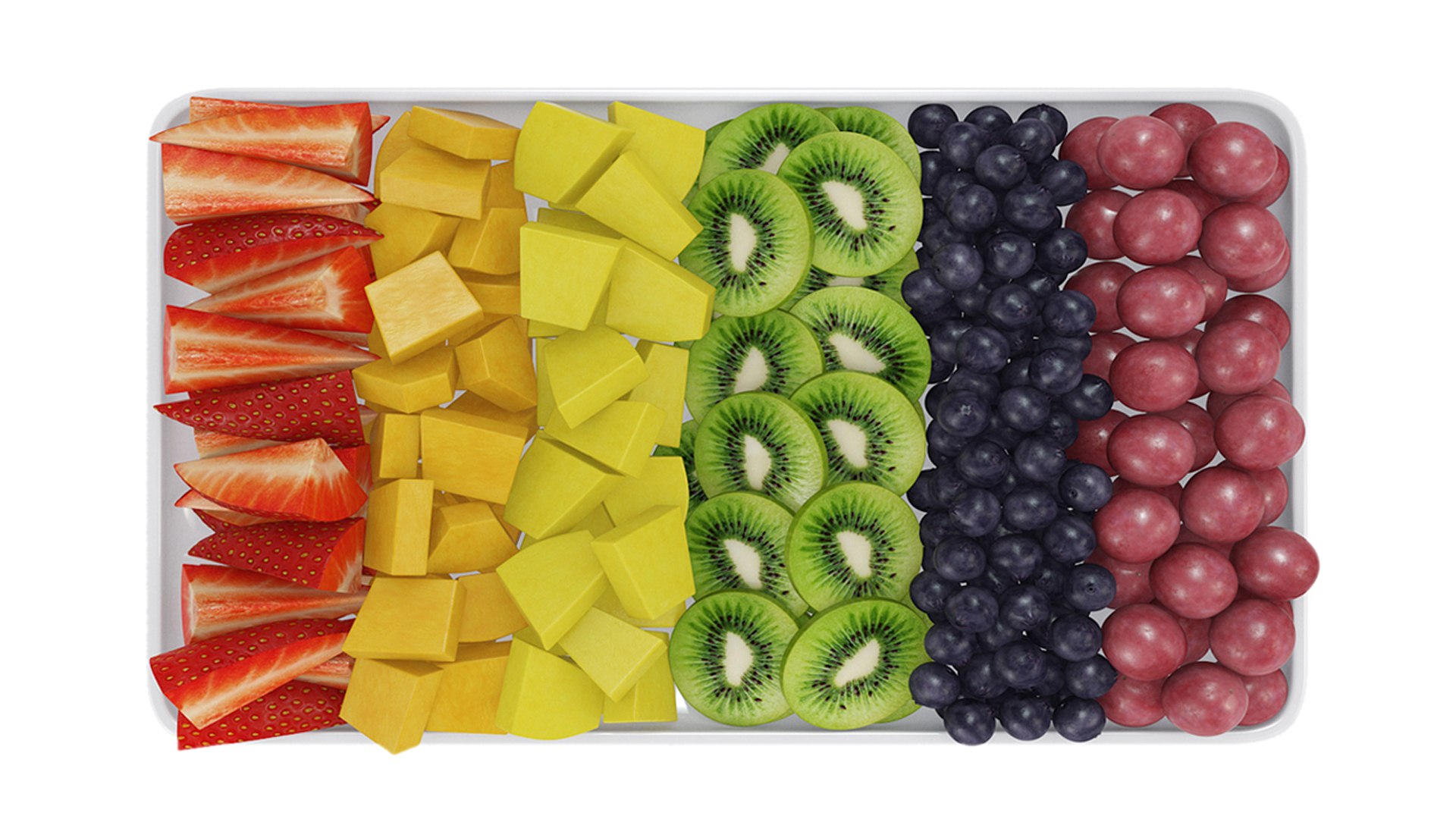 Fruit Platter 3D - TurboSquid 2199565