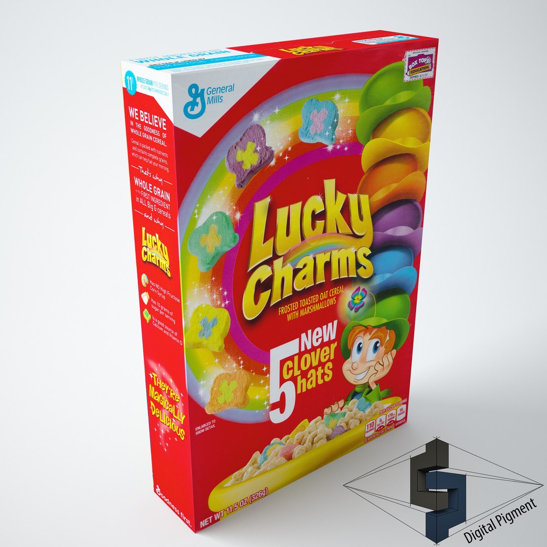 3d Model Lucky Charms